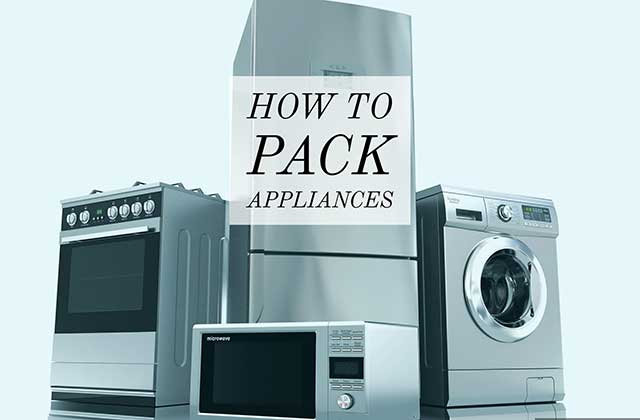 How to Pack Appliances | 1-800-PACK-RAT