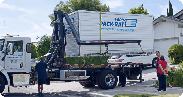 Compare 1-800-PACK-RAT to Moving Truck Rentals