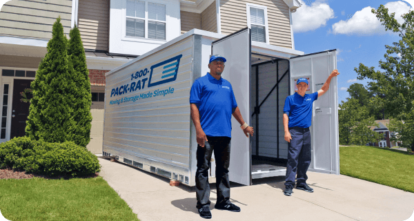 Compare 1-800-PACK-RAT to Moving Truck Rentals