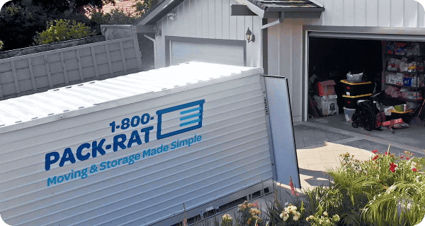 How 1-800-PACK-RAT Portable Storage & Moving Works