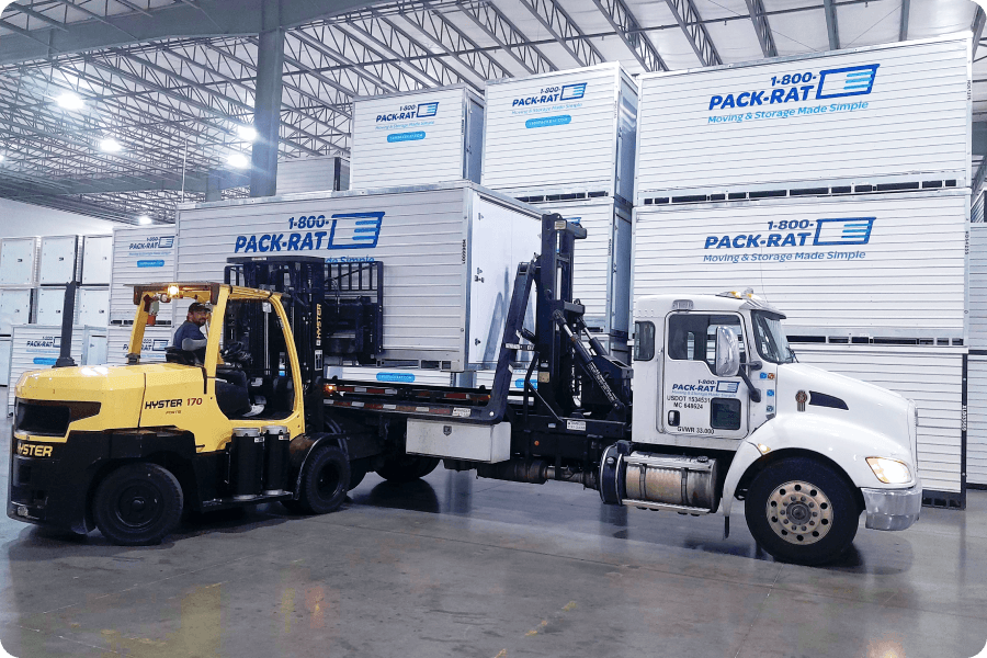 Portable Storage & Moving Containers Houston, TX | 1800-PACK-RAT