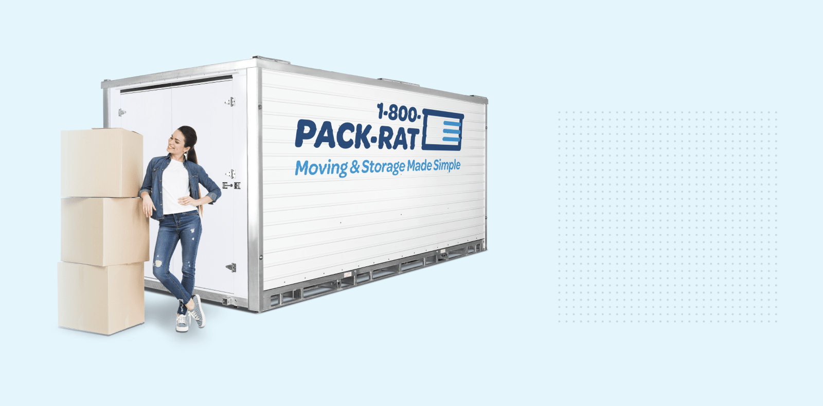 Portable Storage Containers & Mobile Storage Units | 1800-PACK-RAT